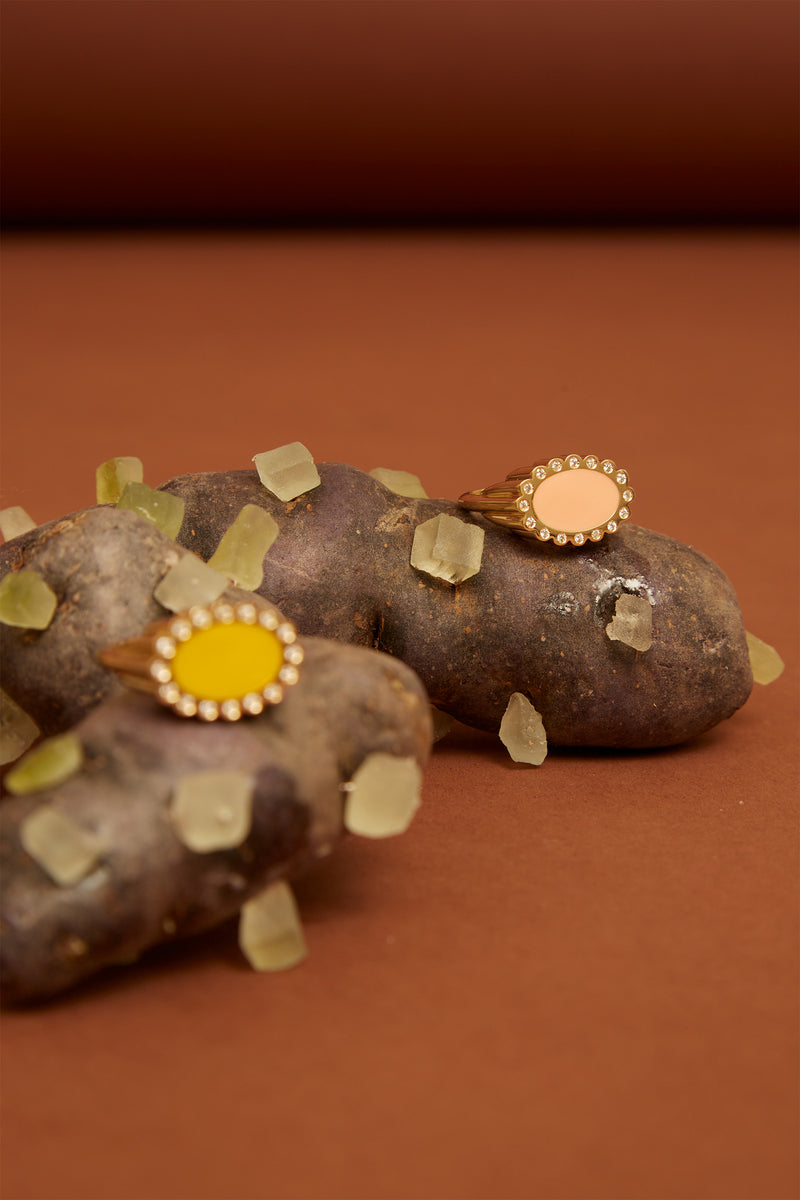 MARGARITA BRILLANTE PINK RING – ALIITA